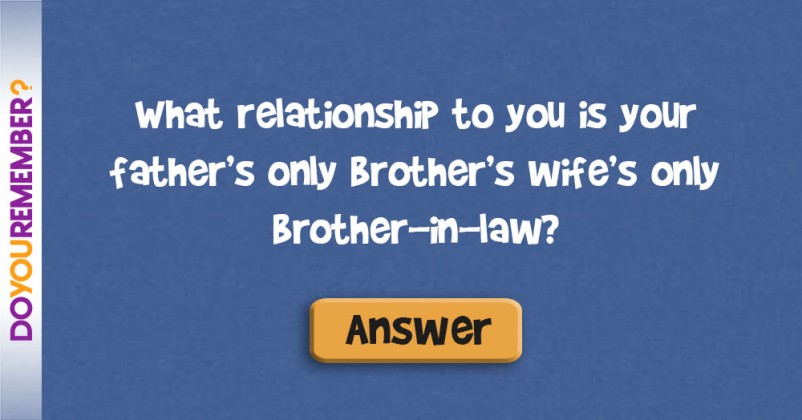 Can You Guess this Complicated Family Riddle? | DoYouRemember?