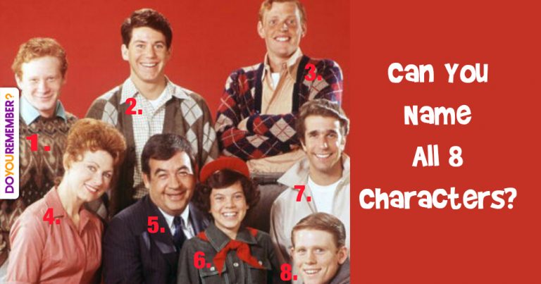 Can You Name All 8 Happy Days Characters? | DoYouRemember?