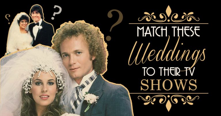 How Well Do You Remember Your Favorite TV Weddings? Match the Pictures ...