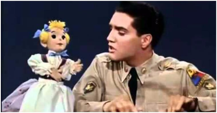 Elvis Presley Serenades A Puppet With ‘Wooden Heart’ In 1960s ‘G.I ...