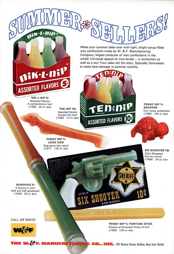 Nik-L-Nip, Wax Lips and Other Weird Waxy Candy | DoYouRemember.com