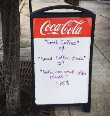 Owner's Brilliant Sign Aimed At Rude Customers, Goes Viral | DoYouRemember?