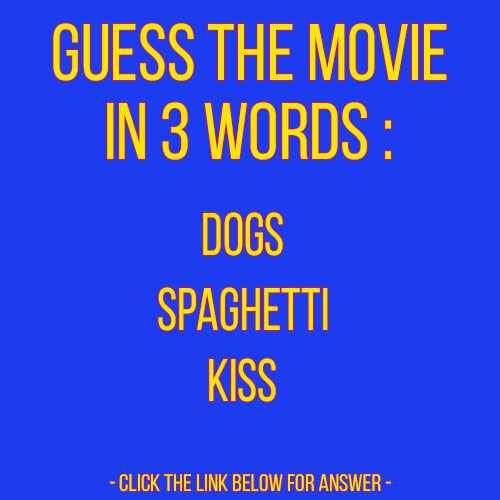 Guess The Movie: In 3 Words - Do You Remember?