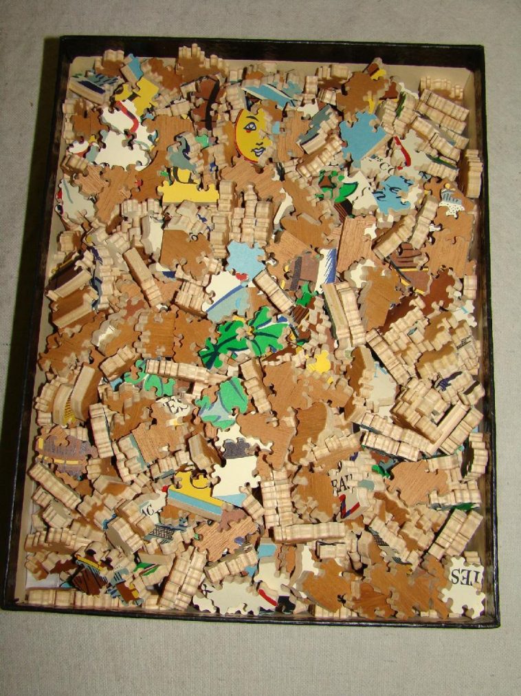 Vintage & Collectible "Par" Jigsaw Puzzles: Can You Beat The "Par" Time ...