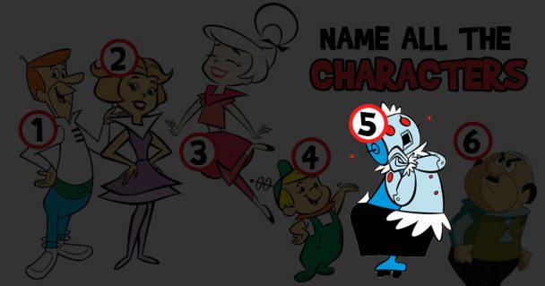 Name all 6 Main Characters from the Jetsons | DoYouRemember?