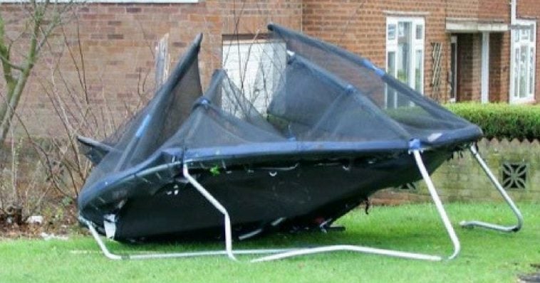 Kids Broke The Trampoline, So Mom Transformed It Into A Beautiful ...