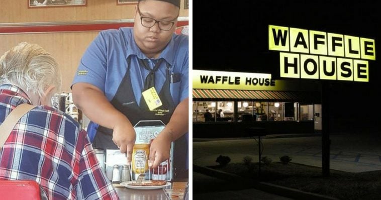 Waffle House Employee Helps Elderly Man In Simple Act Of Kindness ...