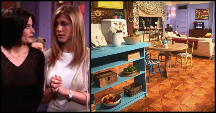 The Fascinating Reason Monica And Rachel's Apartment Was Purple On ...