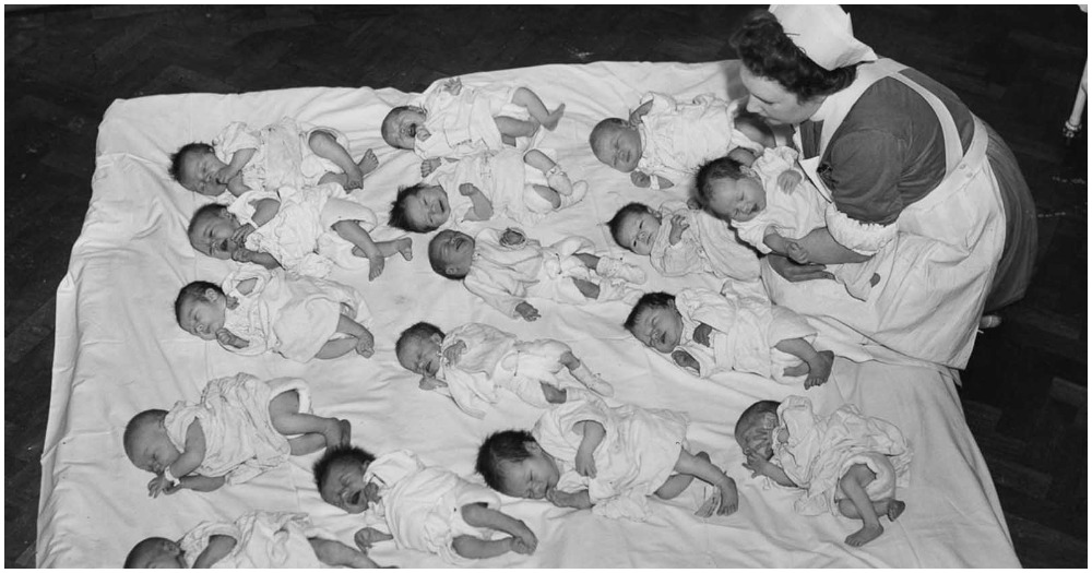These Historical Photos Communicate How Huge The Baby Boom Was Page 2
