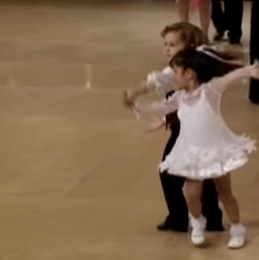 Couples Fill Up The Dance Floor But These Tiny Dancers Step On Floor ...
