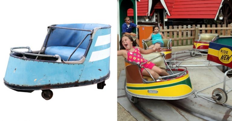 Nostalgic Amusement Park Ride Yard Art, And Rekindling Fun Memories ...