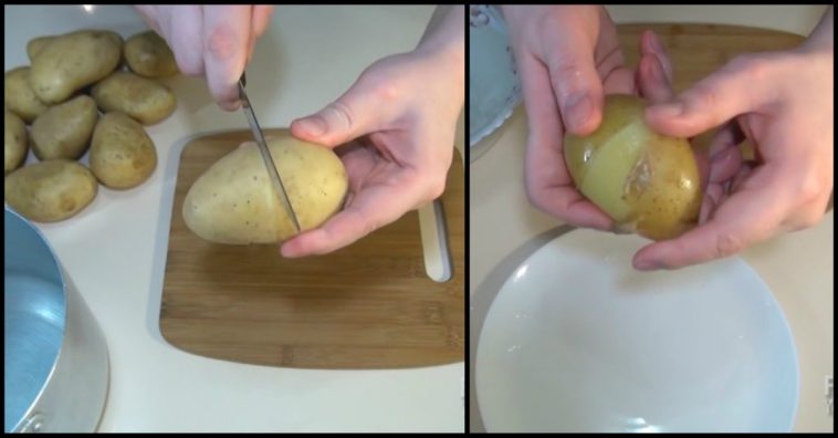 Cooking Expert Reveals A Brilliant Hack For Peeling Potatoes