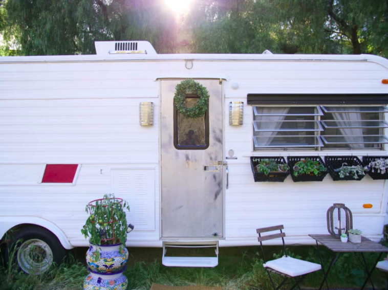 Vintage Trailer Turned Into Adorable Tiny Home Is Going For $26,000