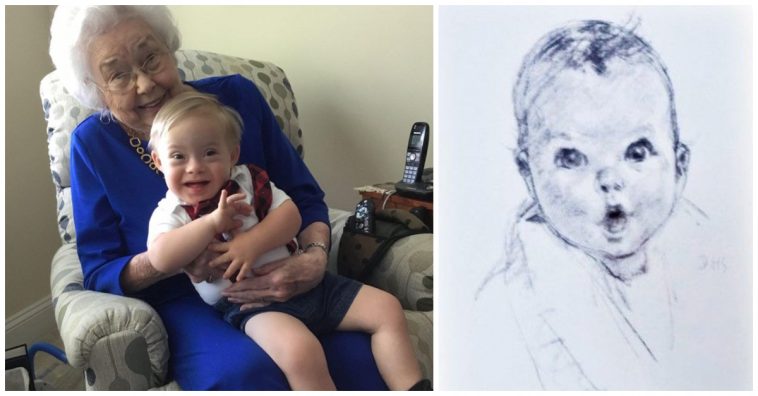 The Original Gerber Baby Just Met The Newest Gerber Baby, It's So Cute!