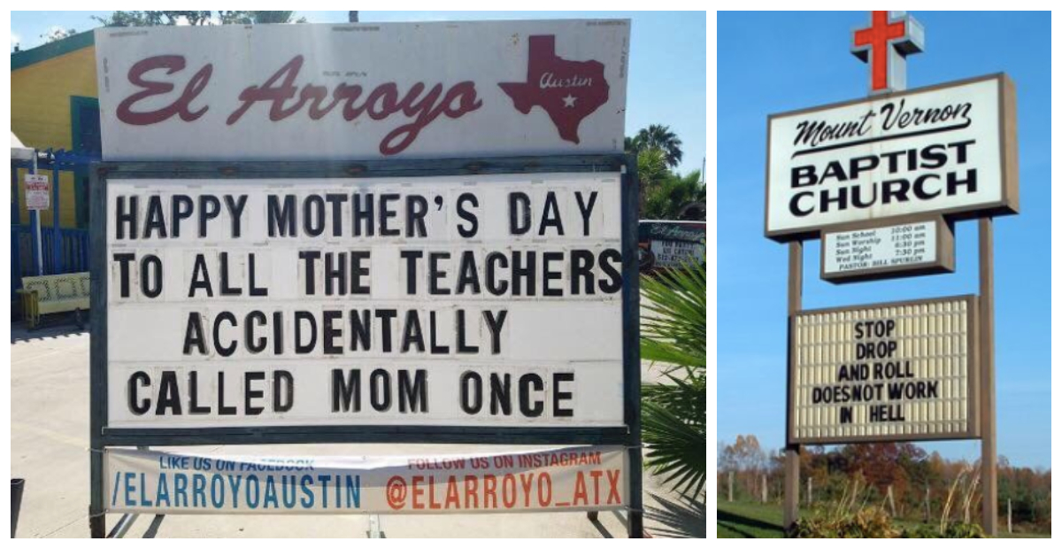 11 Of The Funniest School Signs You'll Ever See