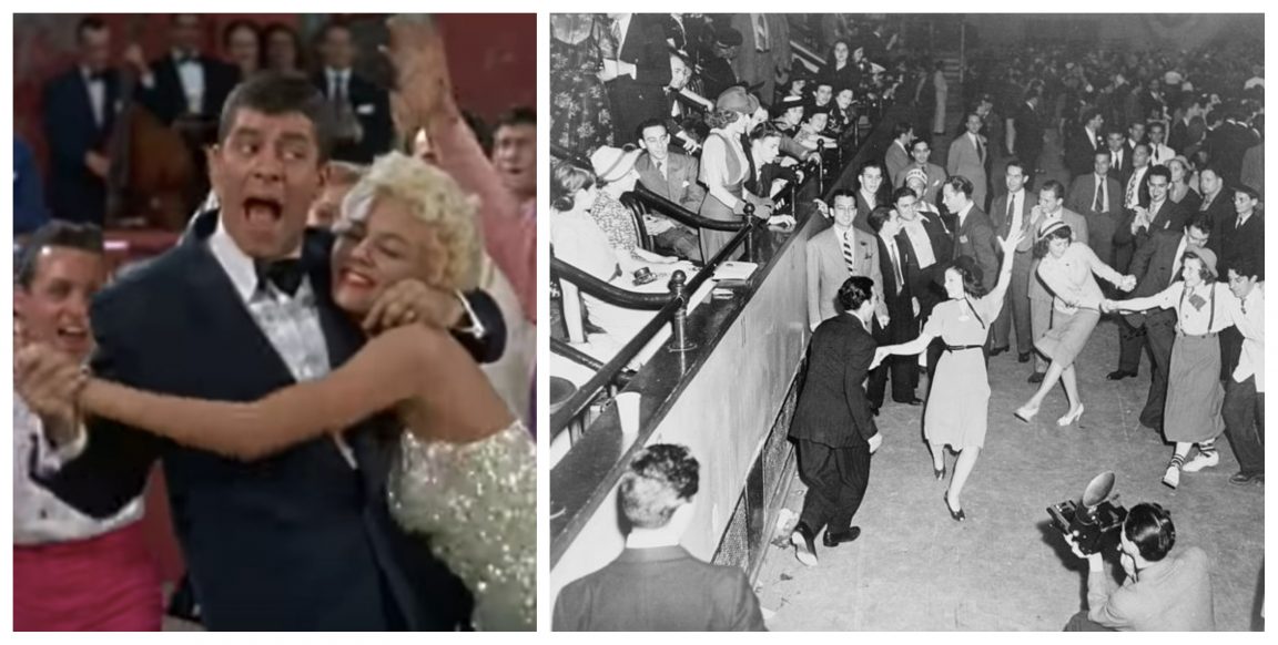 Jerry Lewis Nails The Jitterbug In 1954 Film 'Living It Up'