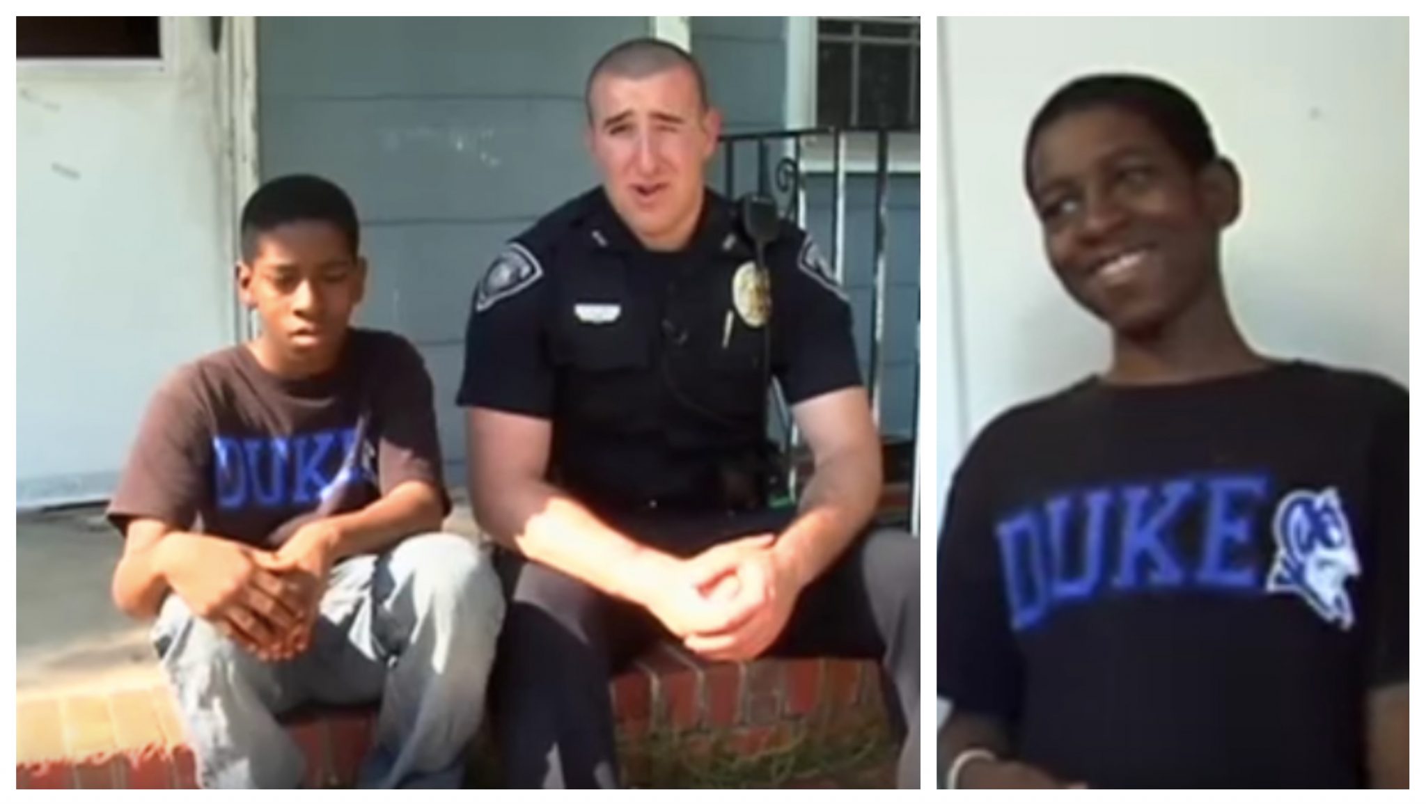 Police Officer Helps Out 13-Year-Old Boy Who Wants To Run Away In The ...