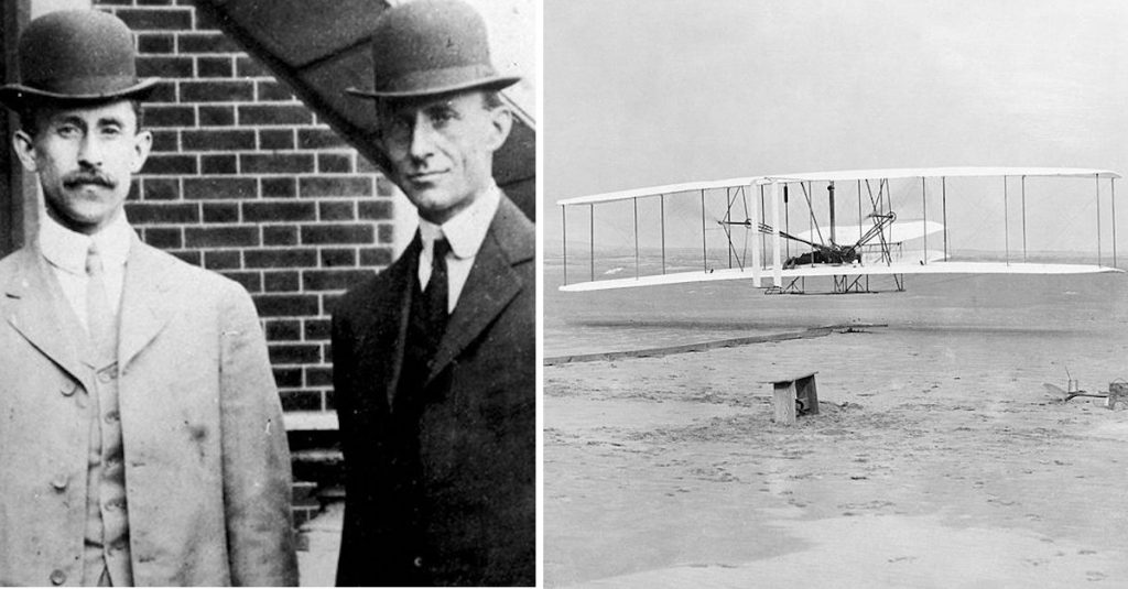 Watch Rare Footage Of The Wright Brothers First Flight