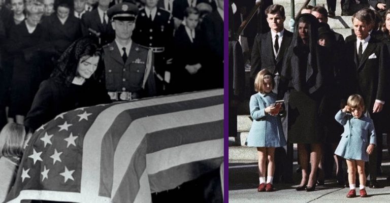 A Moment We'll Never Forget: When Toddler JFK Jr. Saluted His Father's ...