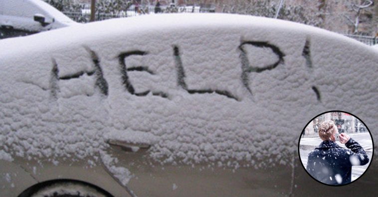 What To Do If You Are Stranded In Your Car During A Snowstorm