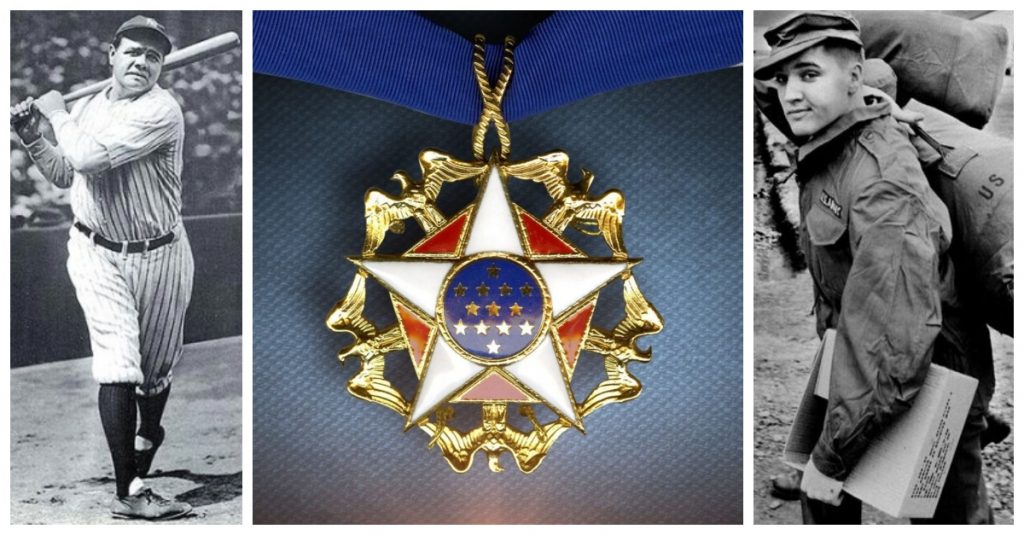 Elvis Presley, Babe Ruth, And More Among President Trump's Picks For 'Medal Of Freedom'