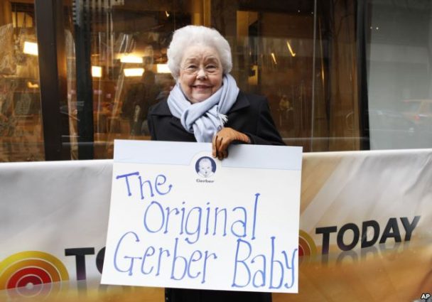 The Original Gerber Baby, Ann Turner Cook, Just Turned 92 This Month