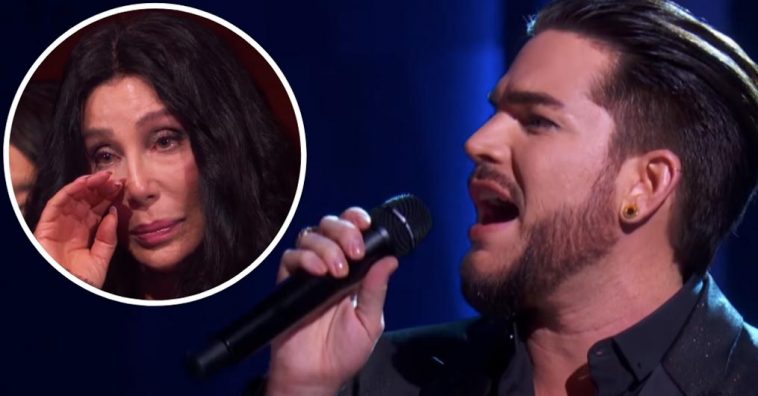 Adam Lambert's Emotional Rendition Of 'Believe' Brought Cher To Tears