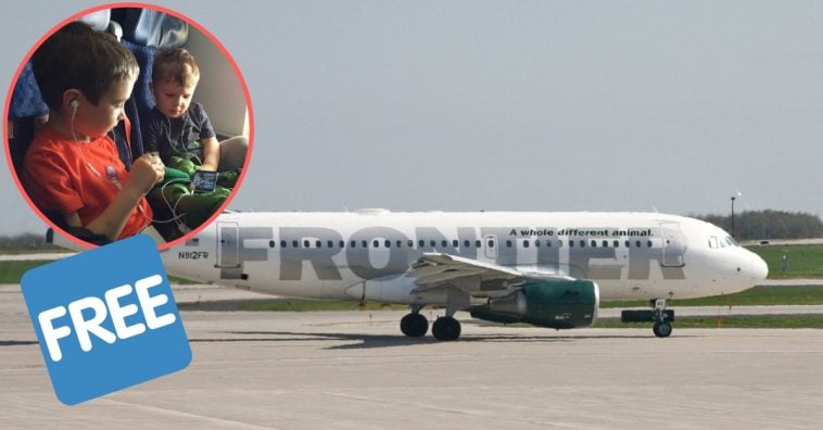 All Kids Can Now Fly For Free On Frontier Airlines