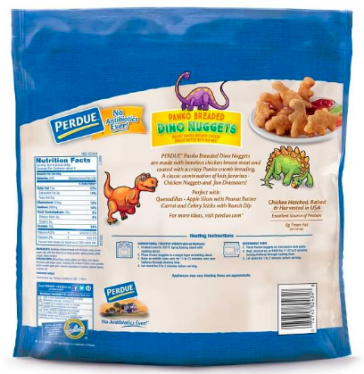 Perdue Recalls 16,000 Pounds Of Kids' Dino-Shaped Chicken Nuggets