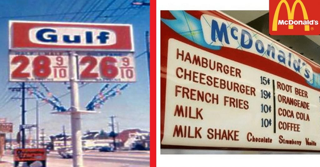 You Won't Believe Prices Of Things In The 1960s Compared To 2019