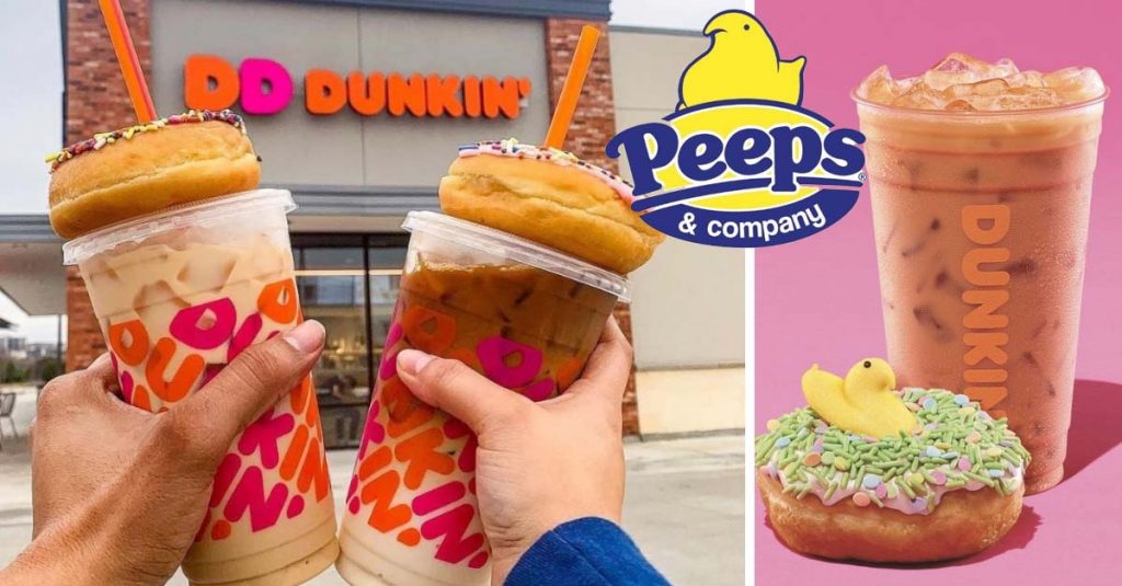 Dunkin' Is Releasing Peeps-Flavored Coffee And Donuts For Easter