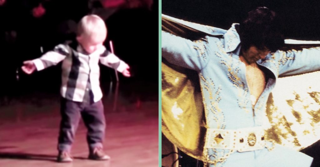 WATCH: Toddler Tears Up The Dance Floor To His Favorite Elvis Song