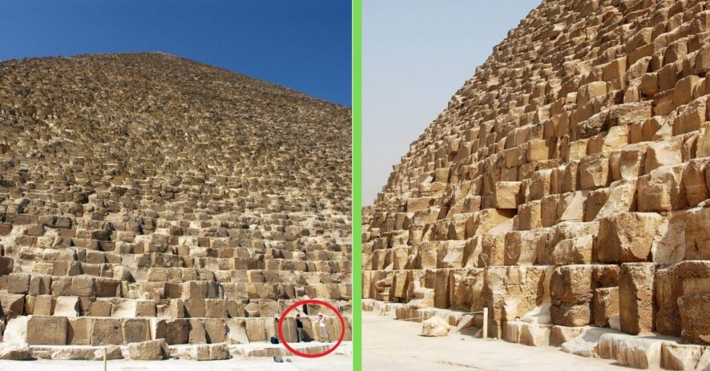 6 Images That Show How Massive The Great Pyramid Of Giza Really Is