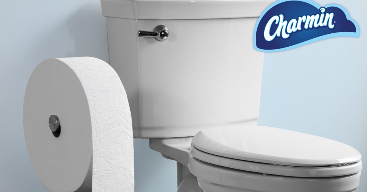 Charmin Unveils Giant Toilet Paper Roll Geared Towards Millennials