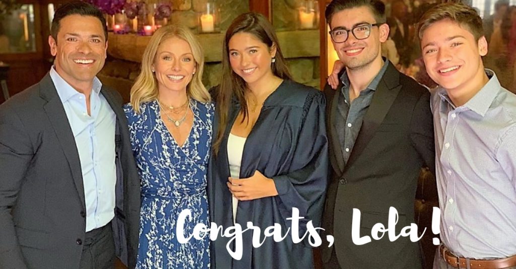 Kelly Ripa's Daughter, Lola, Has Graduated From High School