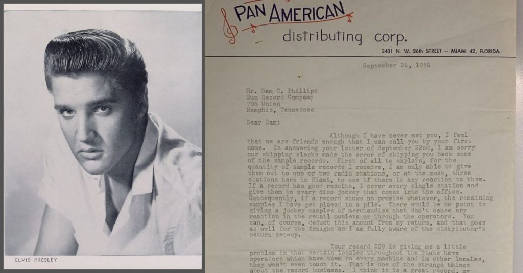An Archive Of Elvis Presley Letters From The 1950s Are Up For Auction