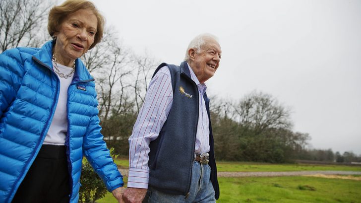 Jimmy And Rosalynn Carter Celebrate Their 73rd Wedding Anniversary