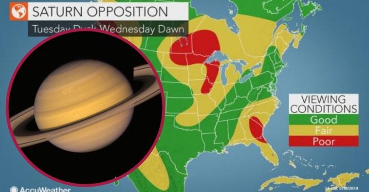 Saturn Will Be Visible To The Naked Eye Tonight — Spot It Yourself!