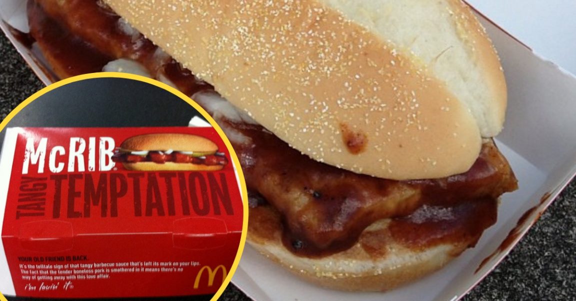 McDonald's McRib Is Back Again For A Very Limited Time