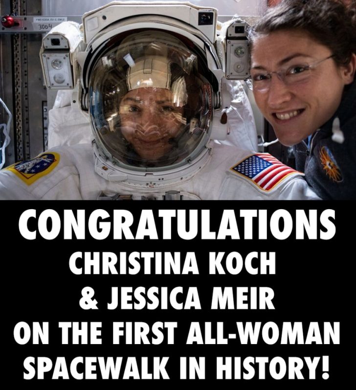 Today Will Mark NASA's First All-Female Spacewalk
