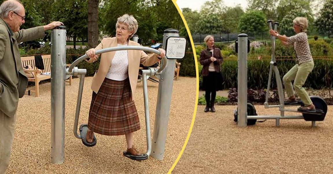 Playgrounds For The Elderly Boost Activity And Decrease Loneliness