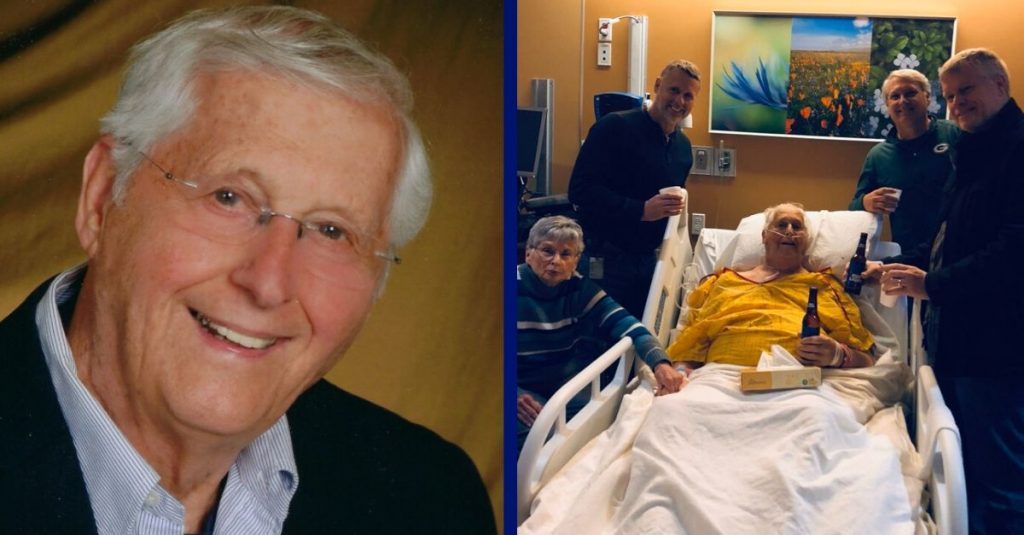 A Dying Man Achieves His Last Wish: To Share A Beer With His Sons