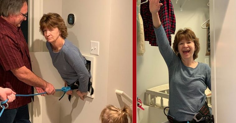 'Home Alone' Scene Helps Family Fix Laundry Room Door