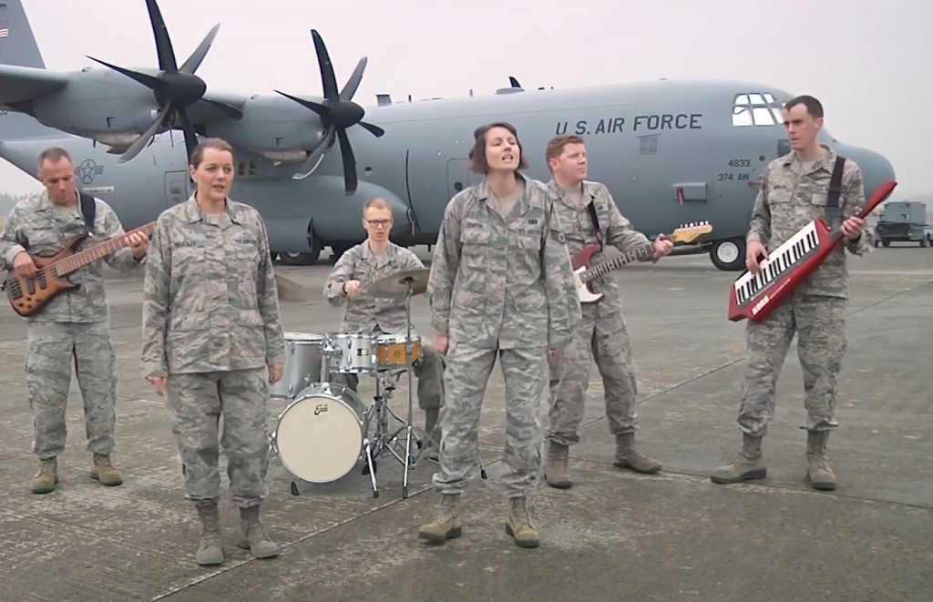 U.S. Military Musicians Sing Moving Rendition Of "Carol Of The Bells"