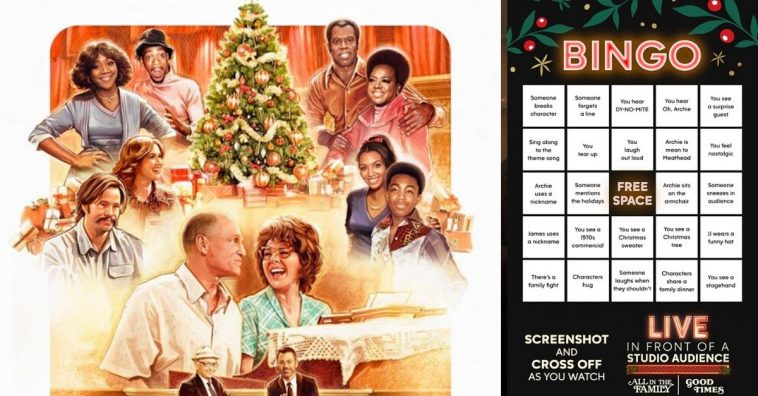 Play Bingo Game While You Watch Live 'All In The Family' & 'Good Times'