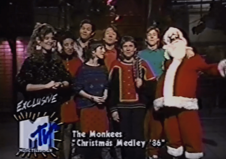 MTV Reunited The Monkees For A Christmas Medley In 1986
