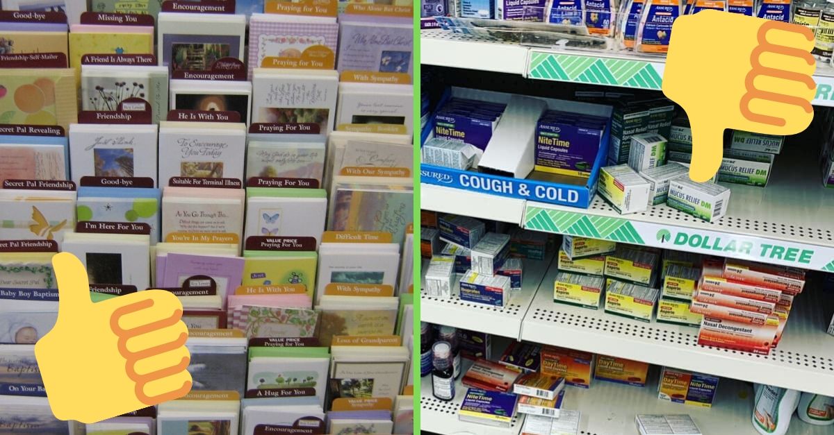 The Greatest And Worst Deals You Can Get From Your Local Dollar Store