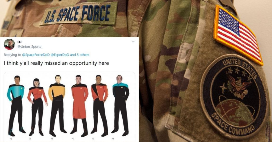 Internet Reacts To US Space Force's Camouflage Uniforms