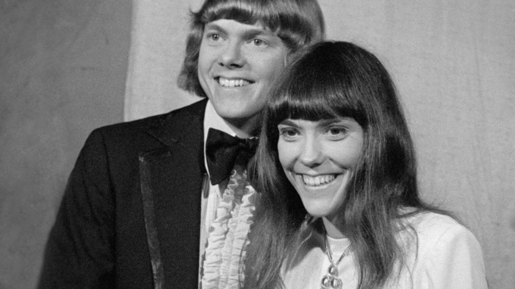 The Carpenters Perform One Of Their Hits, "Rainy Days And Mondays"