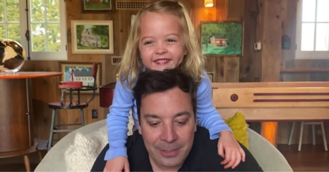 Jimmy Fallon Does 'The Tonight Show' At Home And Kids Steal The Show